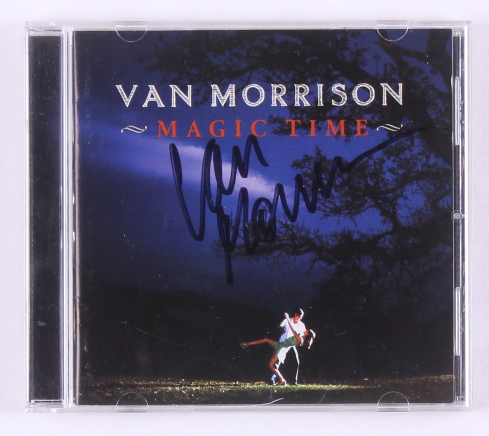 Van Morrison Signed "Magic Time" CD Record Album (JSA COA) | Pristine Auction