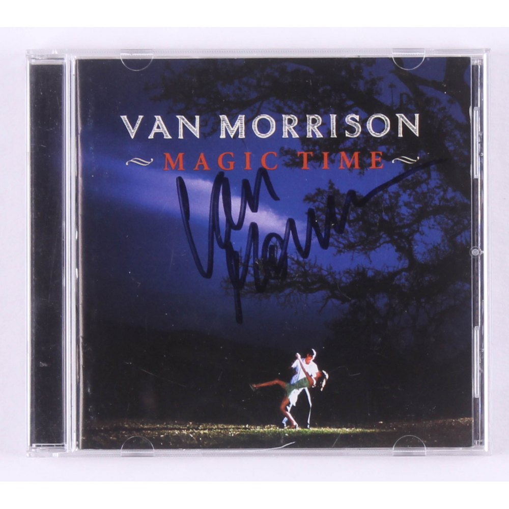 Van Morrison Signed "Magic Time" CD Record Album (JSA COA) | Pristine ...