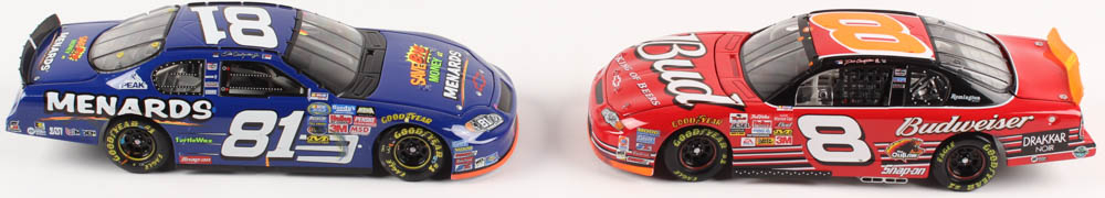 Lot of (2) Dale Earnhardt Jr. LE 1:24 Scale Die Cast Cars with (1) #8 ...