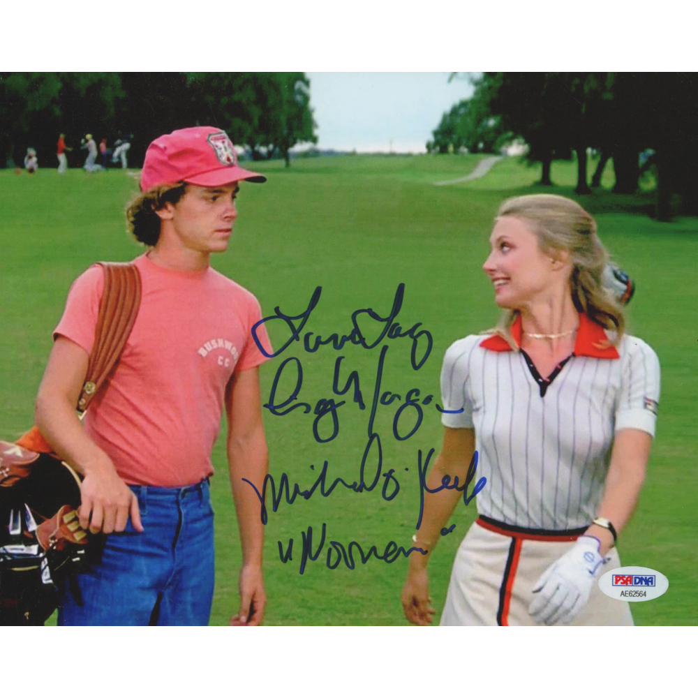 Cindy Morgan & Rodney Hampton Signed "Caddyshack" 8x10 Photo Insribed ...