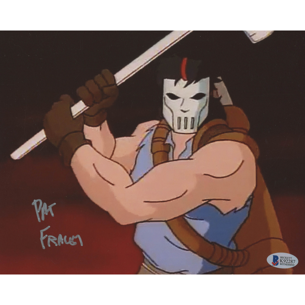 Pat Fraley Signed "Teenage Mutant Ninja Turtles" 8x10 Photo (Beckett ...