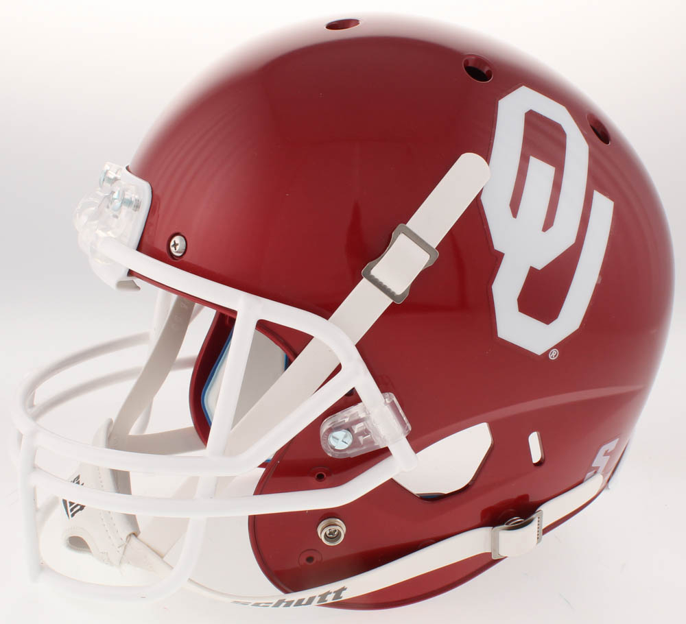 Baker Mayfield Signed Oklahoma Sooners Full-Size Helmet (Beckett COA ...