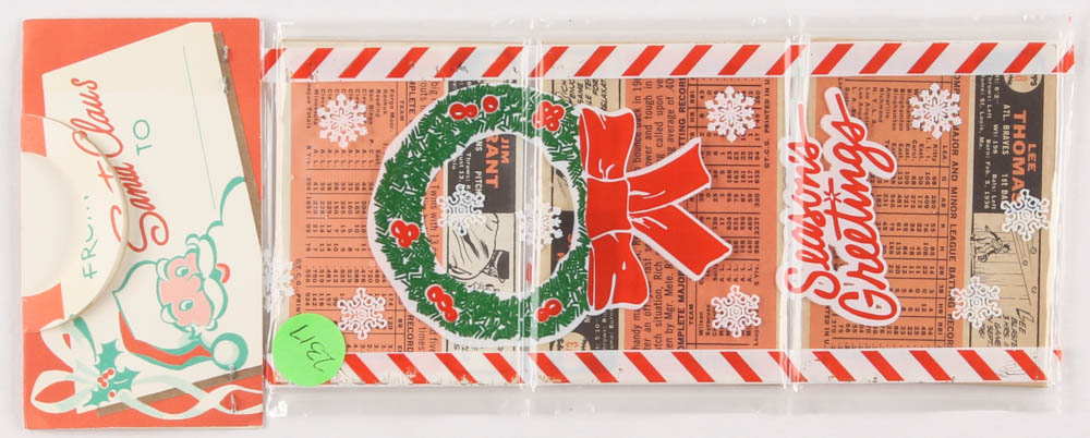 1966 Topps Baseball Unopened Christmas Rack Packs of (12) Baseball ...