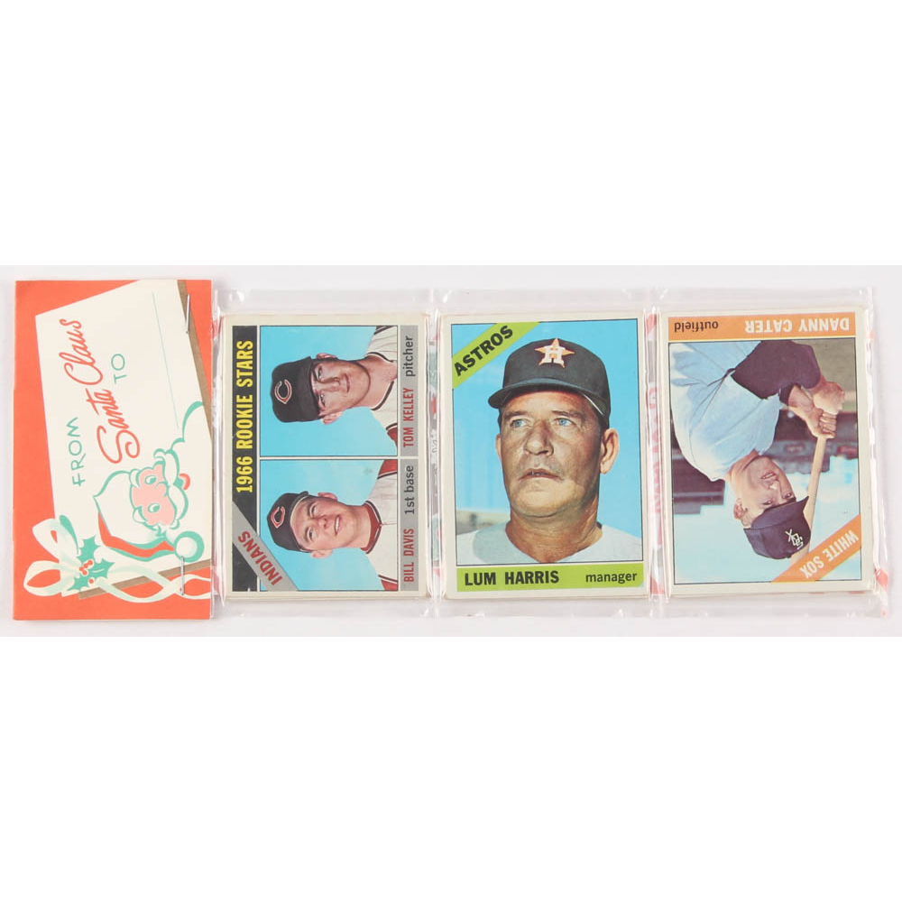 1966 Topps Baseball Unopened Christmas Rack Packs of (12) Baseball ...