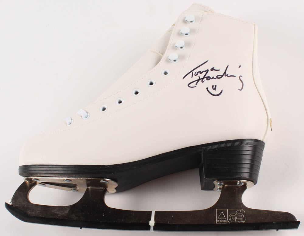 Tonya Harding Signed American Figure Ice Skate (MAB Hologram ...