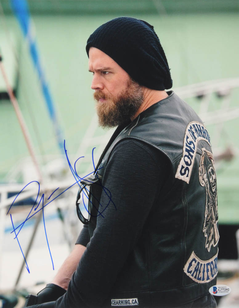 Ryan Hurst Signed "Sons of Anarchy" 11x14 Photo (Beckett COA ...