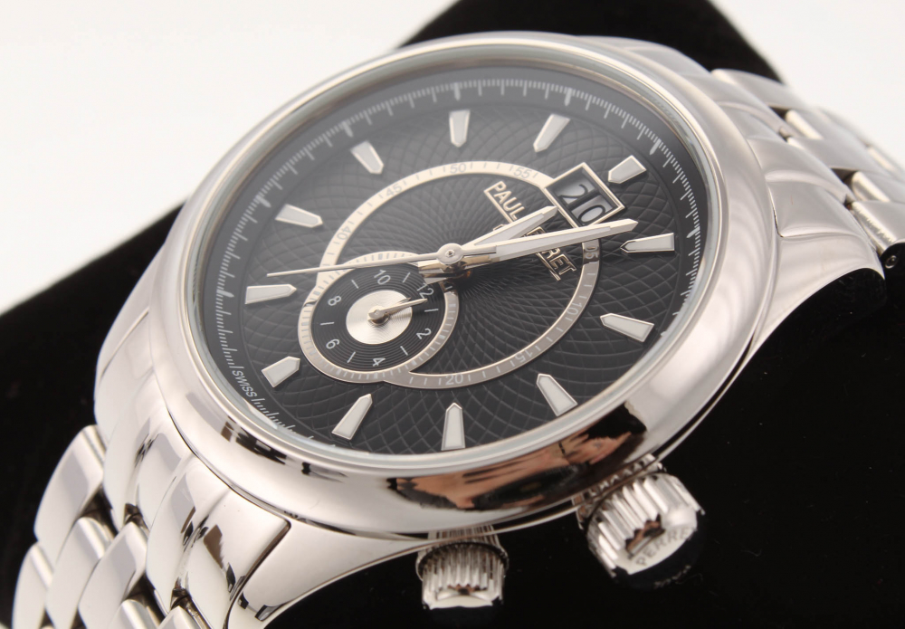 Paul Perret SS Bracelet Musset Men's Watch | Pristine Auction
