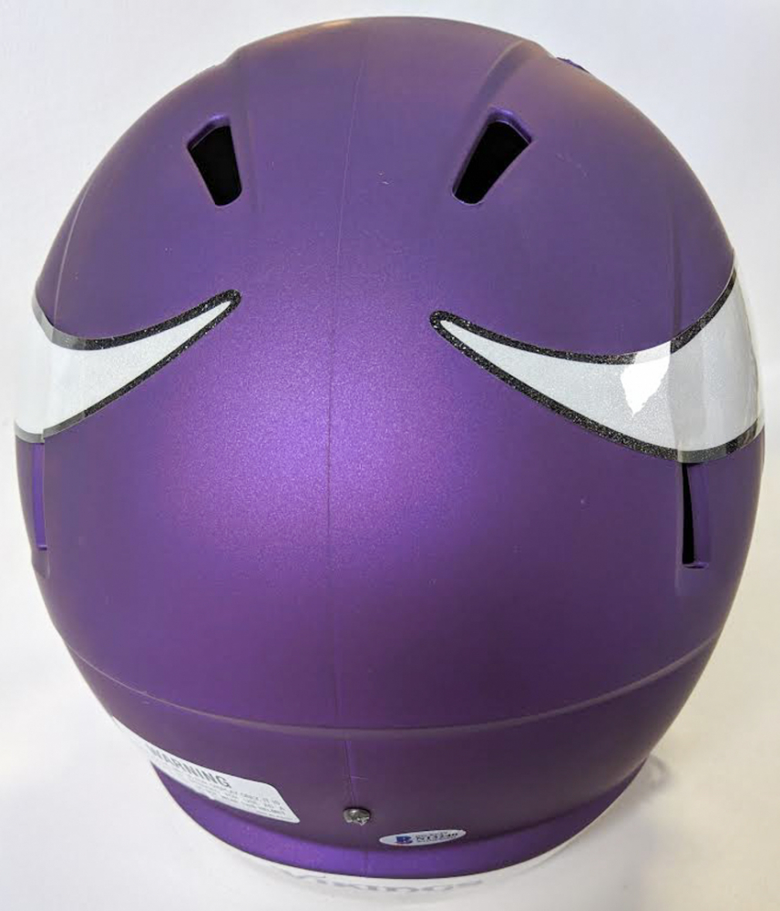 Stefon Diggs Signed Minnesota Vikings Full-Size Speed Helmet (Beckett ...