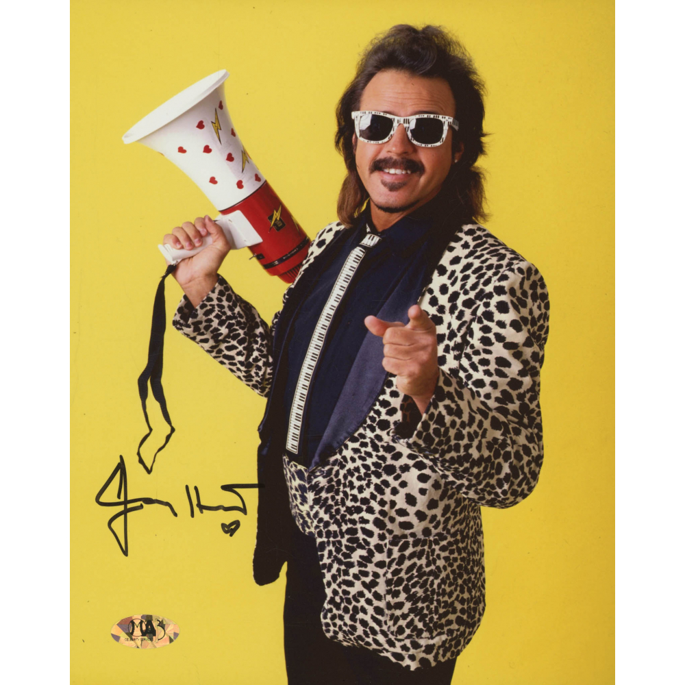 Jimmy Hart Signed WWE 8x10 Photo (MAB Hologram) | Pristine Auction