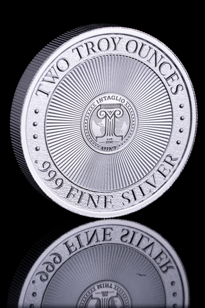 2 oz Bigfoot High Relief Silver Bullion Round | Pristine Auction