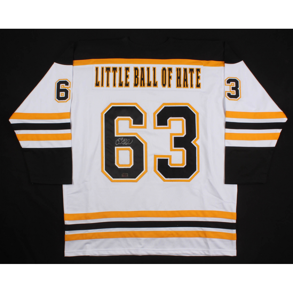 Brad Marchand Signed "Little Ball Of Hate" Jersey (Marchand COA ...