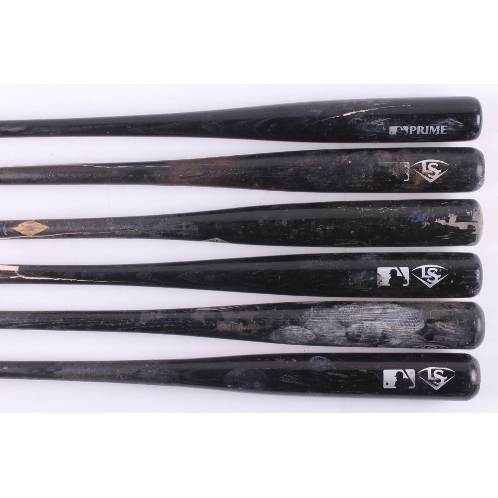 Lot of (6) Assorted Game-Used Baseball Bats | Pristine Auction