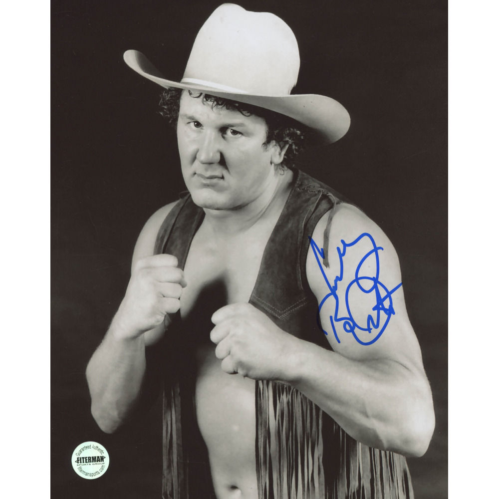 Bob Orton Jr. Signed WWF 8x10 Photo Inscribed "Cowboy" (Fiterman Sports ...