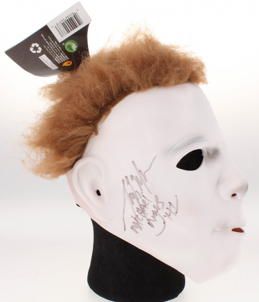 Tony Moran Signed "Halloween" Michael Myers Mask Inscribed "Michael ...