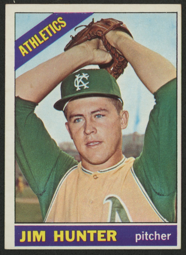1966 Topps #36 Jim Hunter DP | Pristine Auction