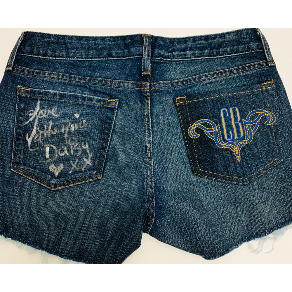 Catherine Bach Signed "Daisy Duke" Shorts (JSA COA) | Pristine Auction