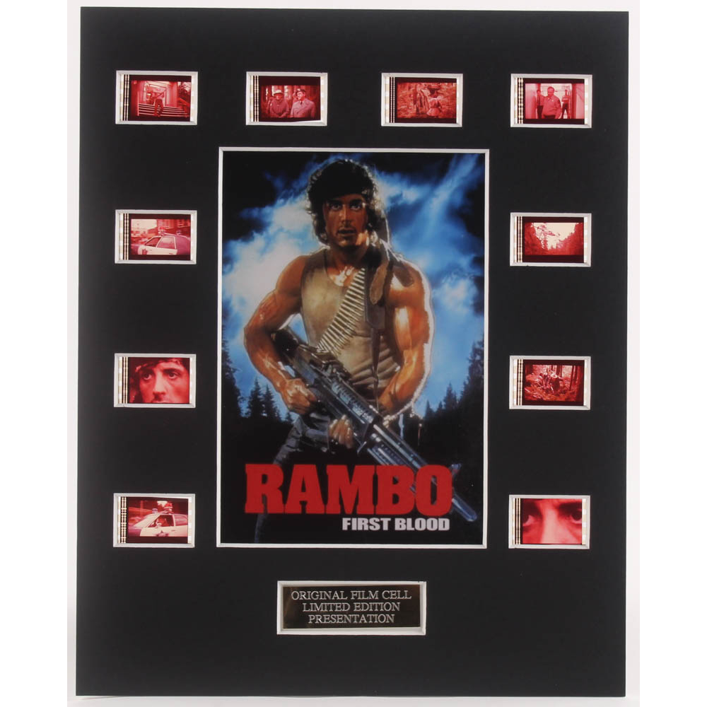 "Rambo: First Blood" LE 8x10 Custom Matted Original Film / Movie Cell ...