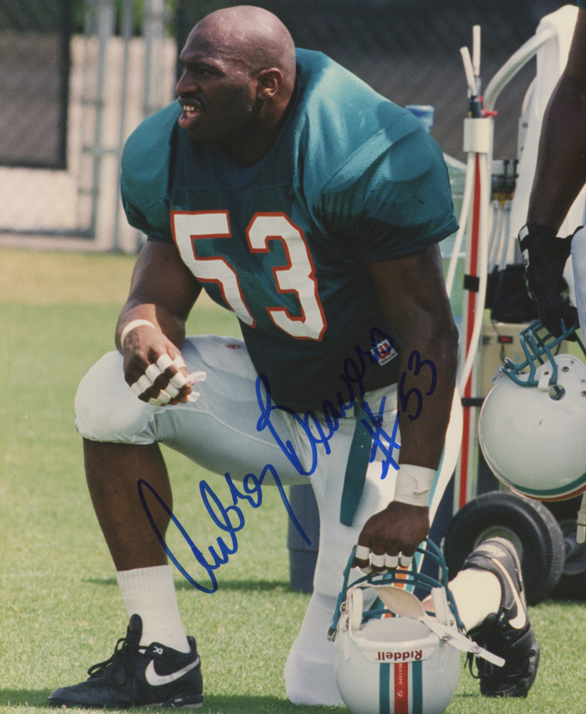 Aubrey Beavers Signed Miami Dolphins 8x10 Photo (Sports Cards COA ...