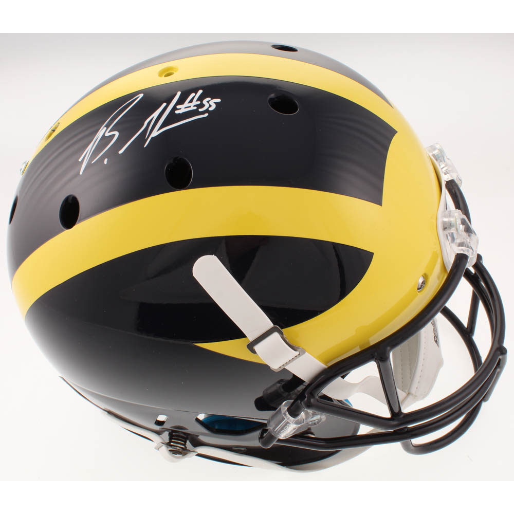 Brandon Graham Signed Michigan Wolverines Full-Size Helmet (Radtke COA ...