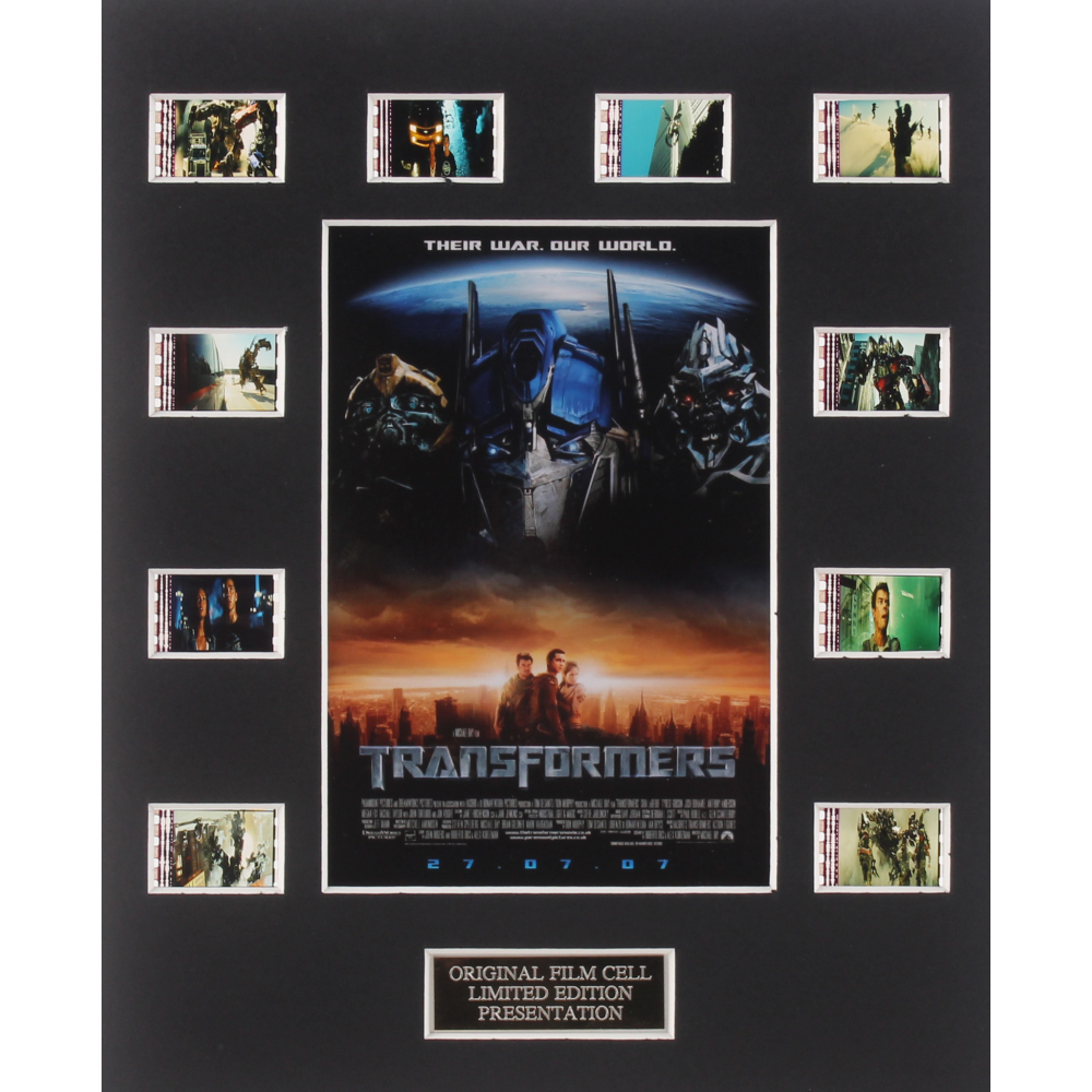 "Transformers" LE 8x10 Custom Matted Original Film / Movie Cell Display ...