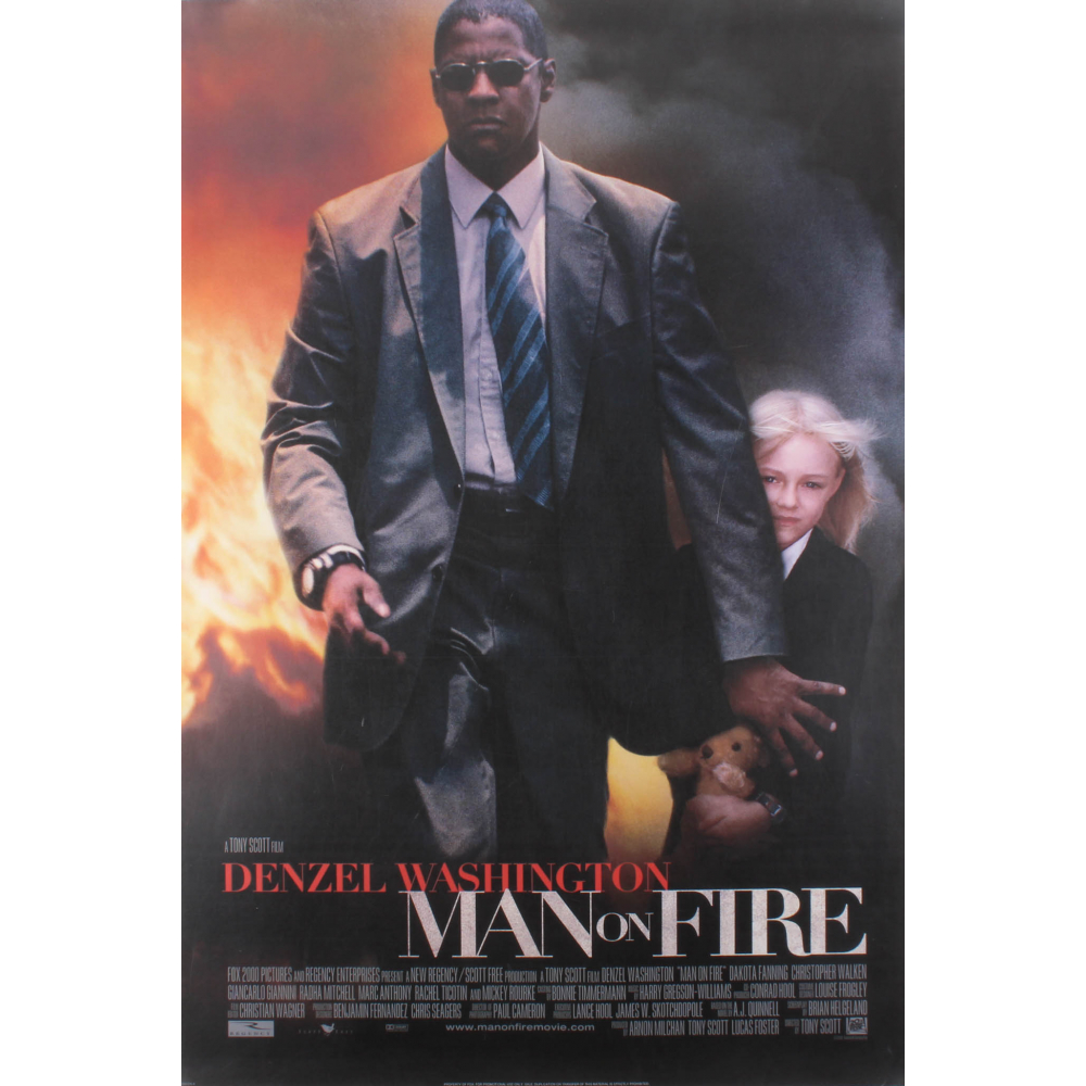 "Man of Fire" 27x40 Movie Poster | Pristine Auction