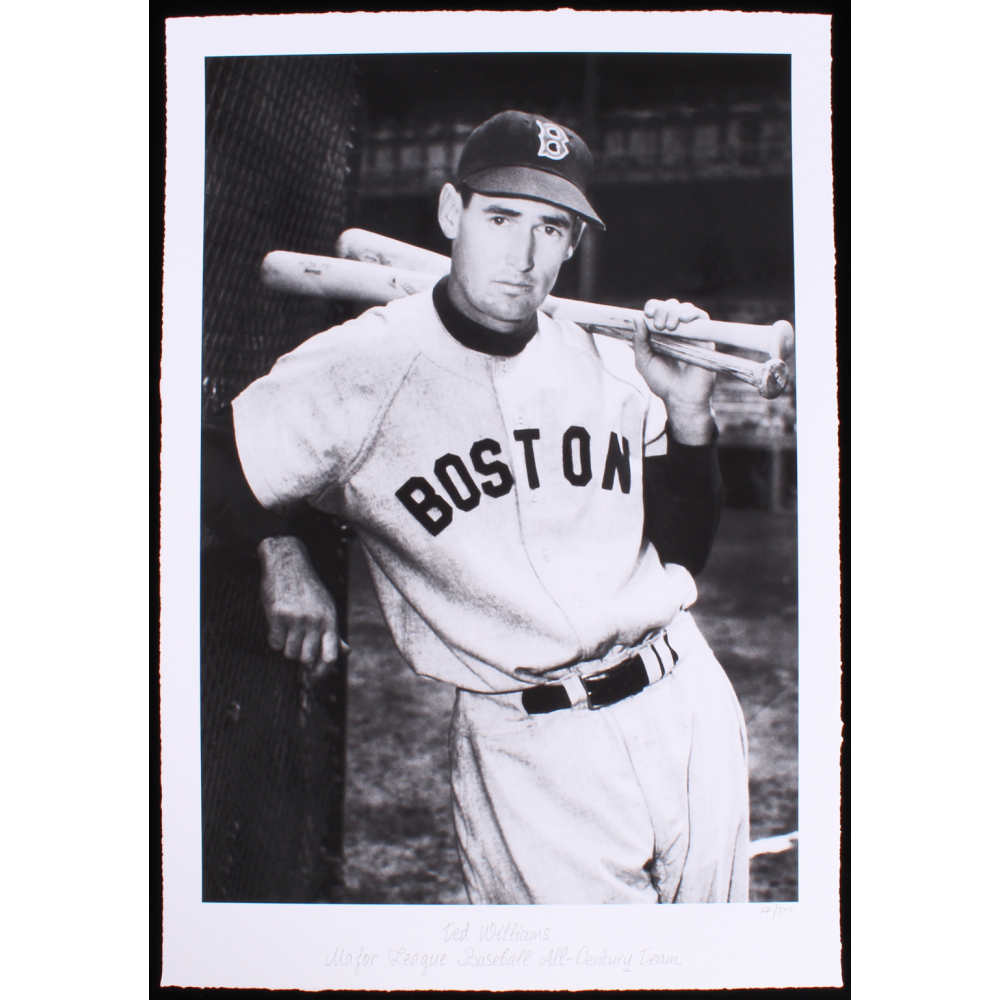 The Hulton Archive - Ted Williams "Major League Baseball All-Century ...