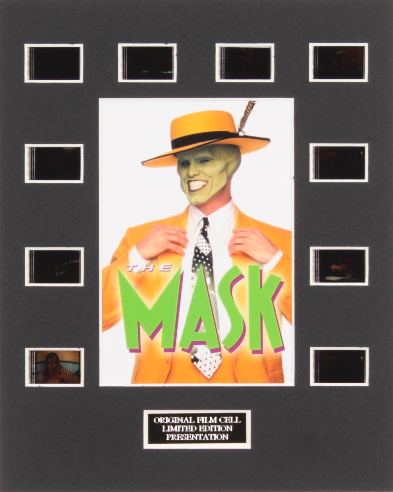 "The Mask" LE 8x10 Custom Matted Original Film / Movie Cell Display ...