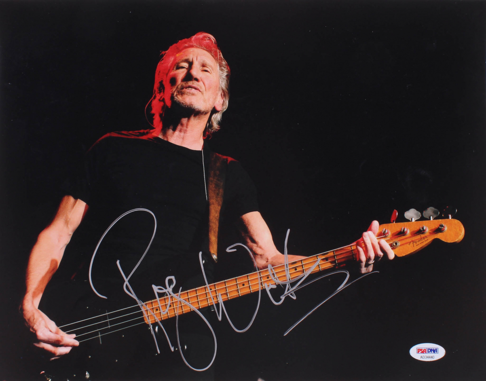 Roger Waters Signed "Pink Floyd" 11x14 Photo (PSA COA) | Pristine Auction