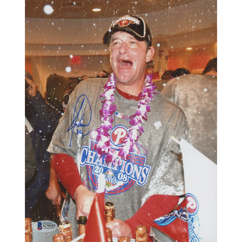 Jamie Moyer Signed Philadelphia Phillies 8x10 Photo (Beckett COA ...