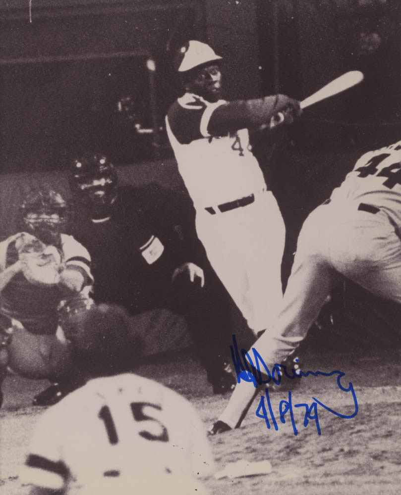 Joe Ferguson Signed Los Angeles Dodgers 8x10 Photo Inscribed "4/8/79 ...