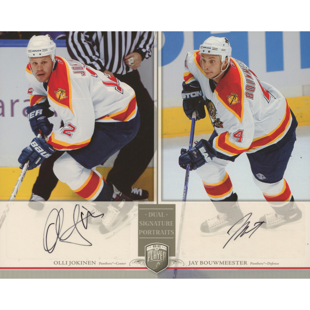 2006-07 Be A Player Portraits Dual Signature Portraits #DSJB Olli ...