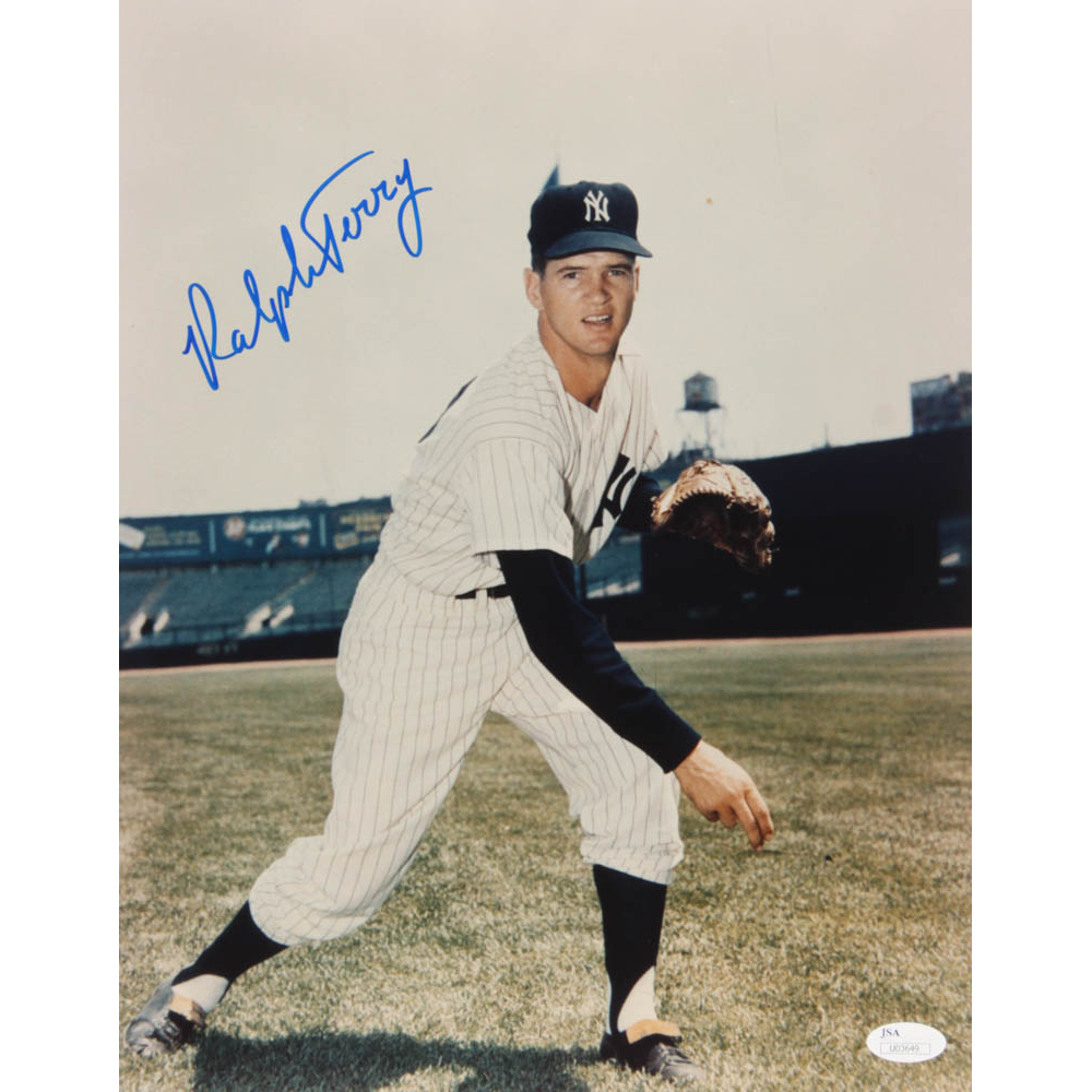 Ralph Terry Signed New York Yankees 11x14 Photo (JSA COA) | Pristine ...