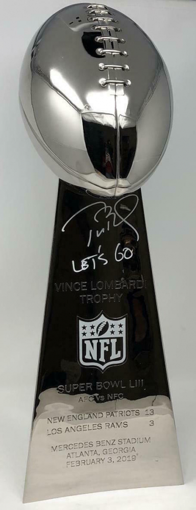 Tom Brady Signed Limited Edition Replica Full Size Super Bowl LIII ...