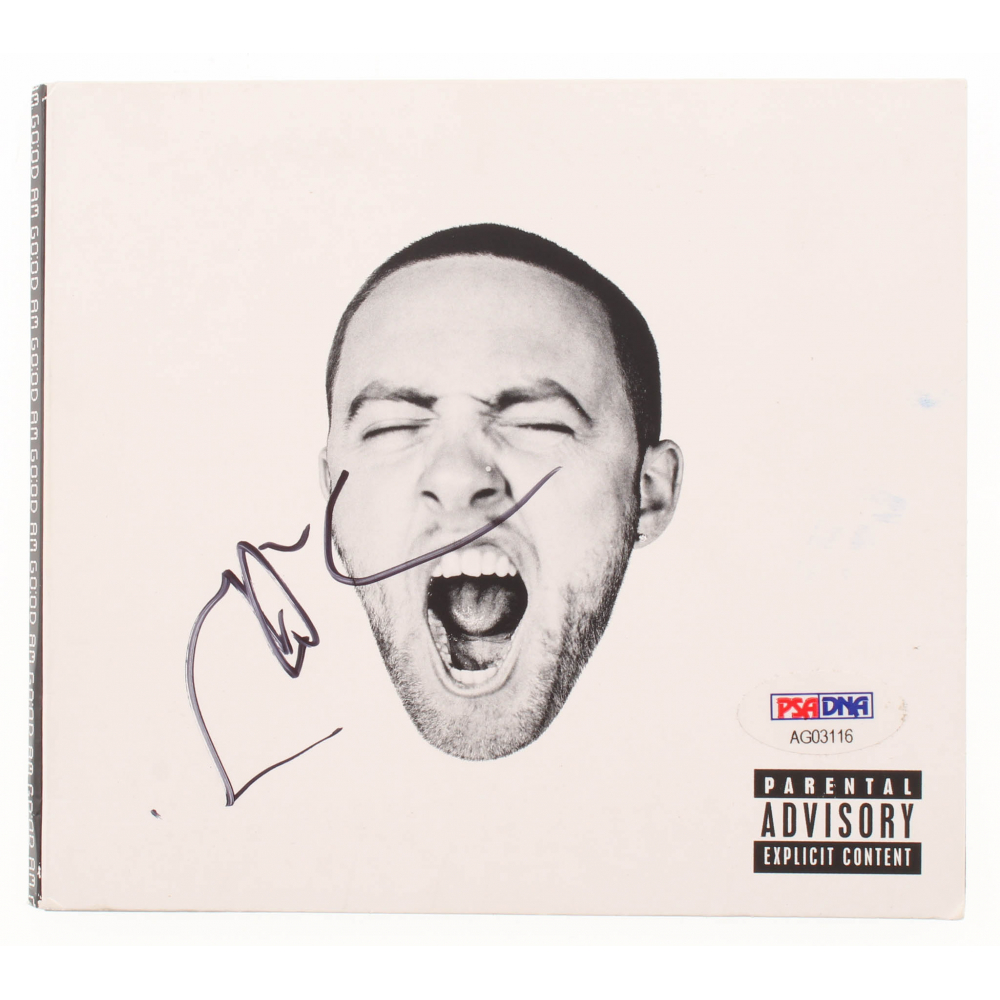 Mac Miller Signed "GO:OD AM" CD Album Case (PSA COA) | Pristine Auction