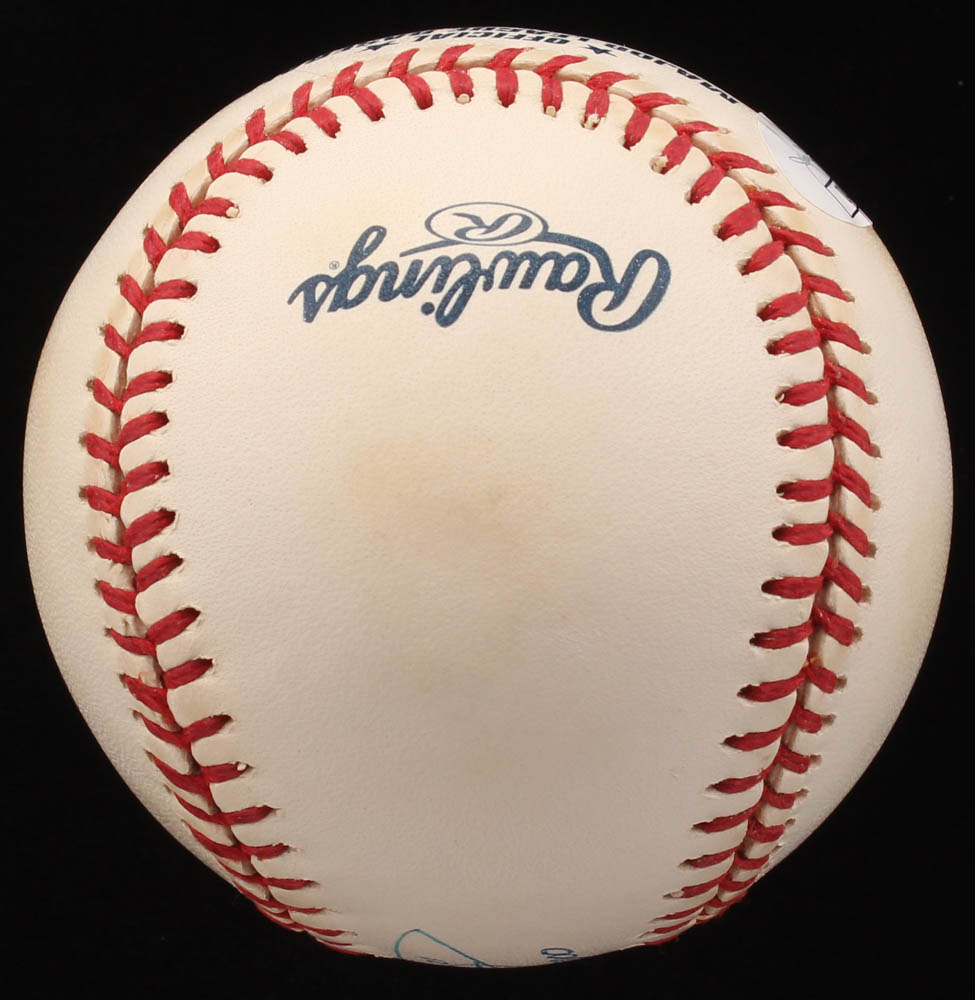 Jeff Kent Signed OML Baseball Inscrbed "NL MVP 2000" (JSA COA ...