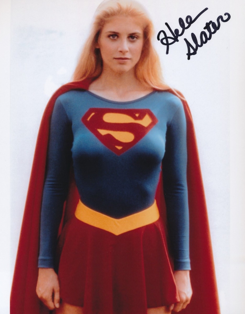 Helen Slater Signed Supergirl 8x10 Photo (Iconographs COA) | Pristine ...