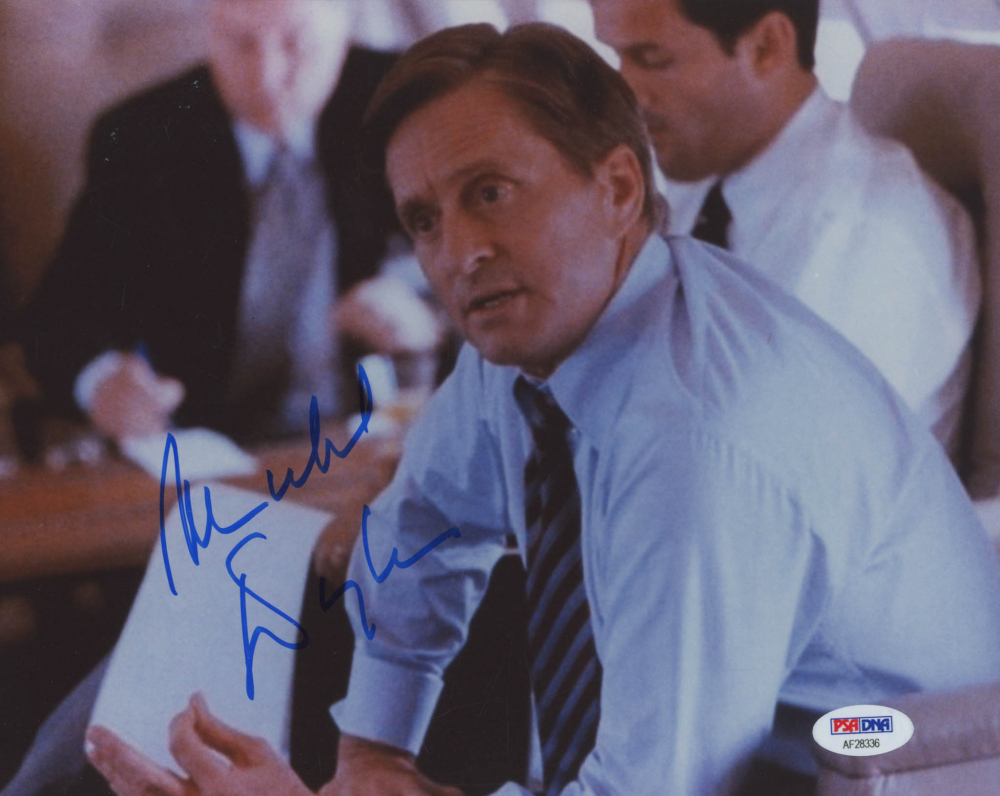 Michael Douglas Signed "Traffic" 8x10 Photo (PSA COA) | Pristine Auction