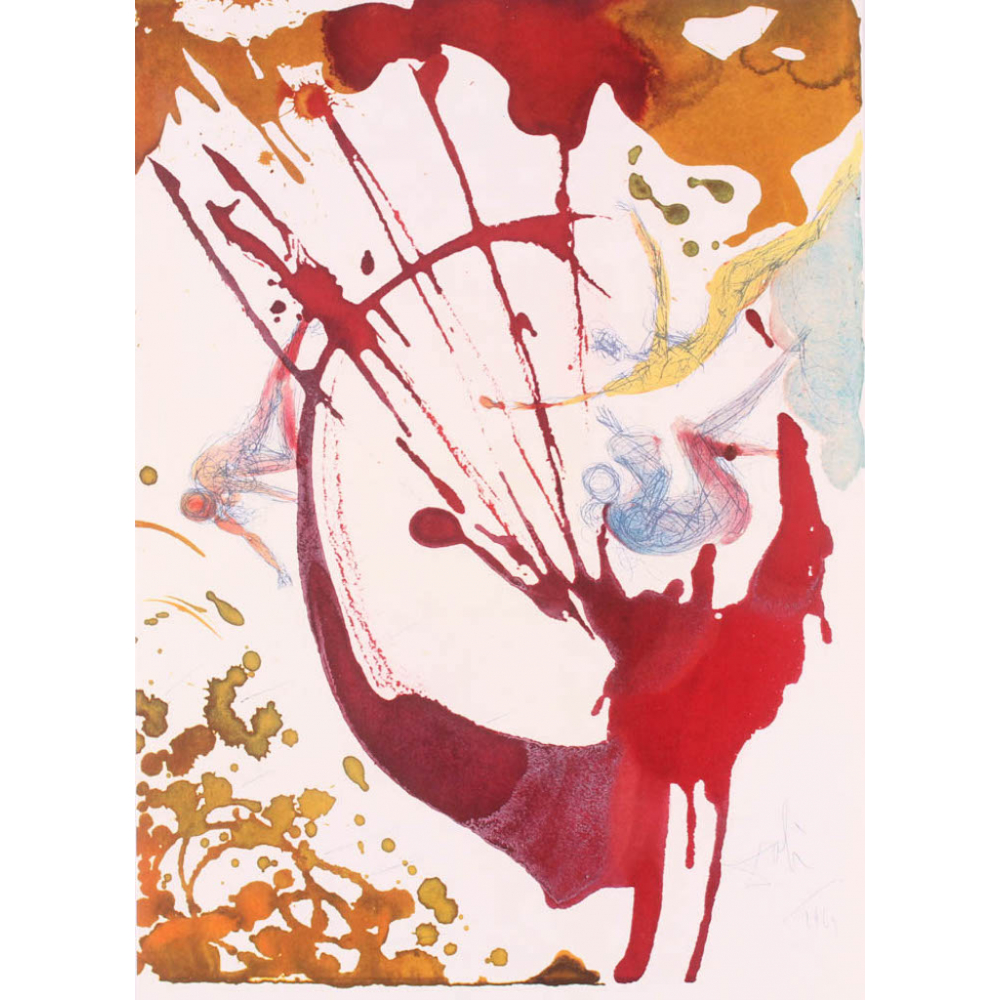 Salvador Dali LE "Vol. 2 The Biblia Sacra: In Principio Deus Creavit ...