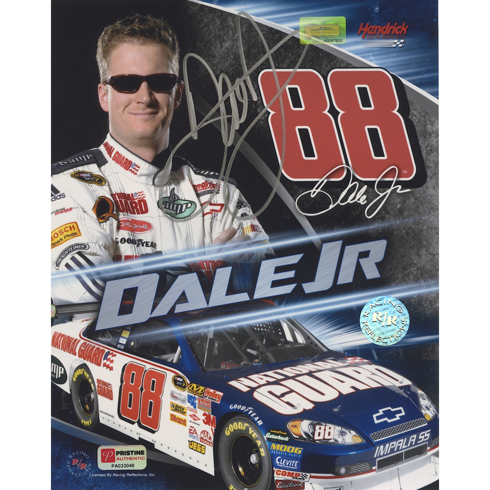 Dale Earnhardt Jr. Signed NASCAR 8x10 Photo (Dale Jr. Hologram ...