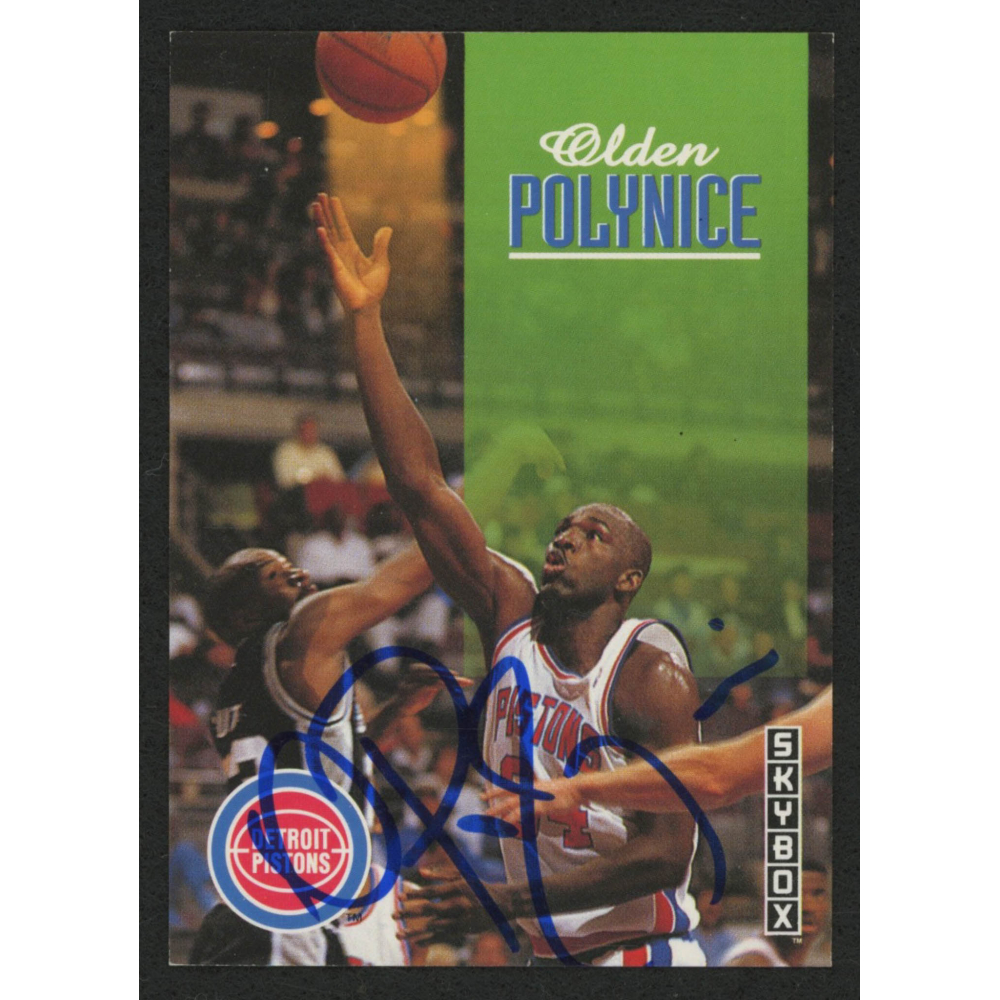Olden Polynice Signed 1992-93 SkyBox #339 (JSA COA) | Pristine Auction