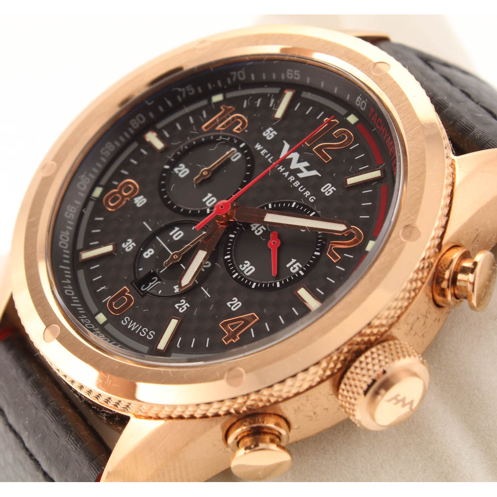 Weil & Harburg Peake Men's Swiss Chronograph Watch | Pristine Auction