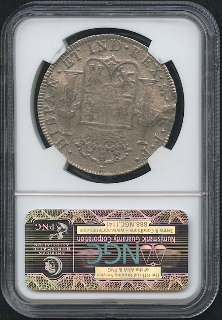 1777-83 MO FF Spanish Colonial 8 Reales Silver Shipwreck Coin from the ...