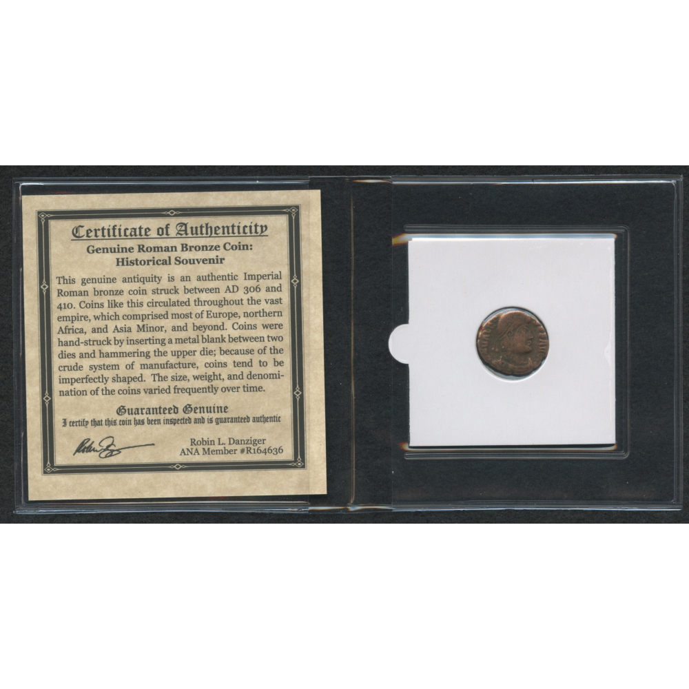 AD 306-491 - Emperor Valens - Original Roman Empire Coin | Pristine Auction