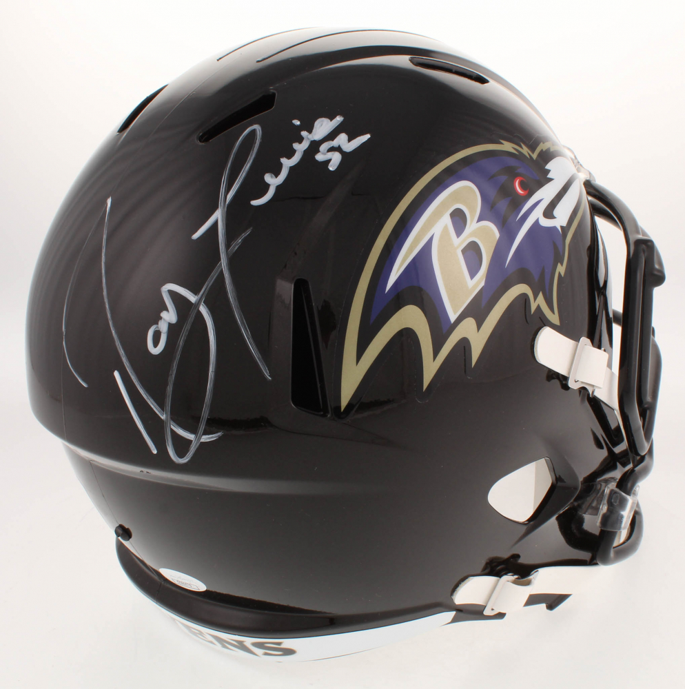 Ray Lewis Signed Baltimore Ravens Full-Size Speed Helmet (JSA COA ...