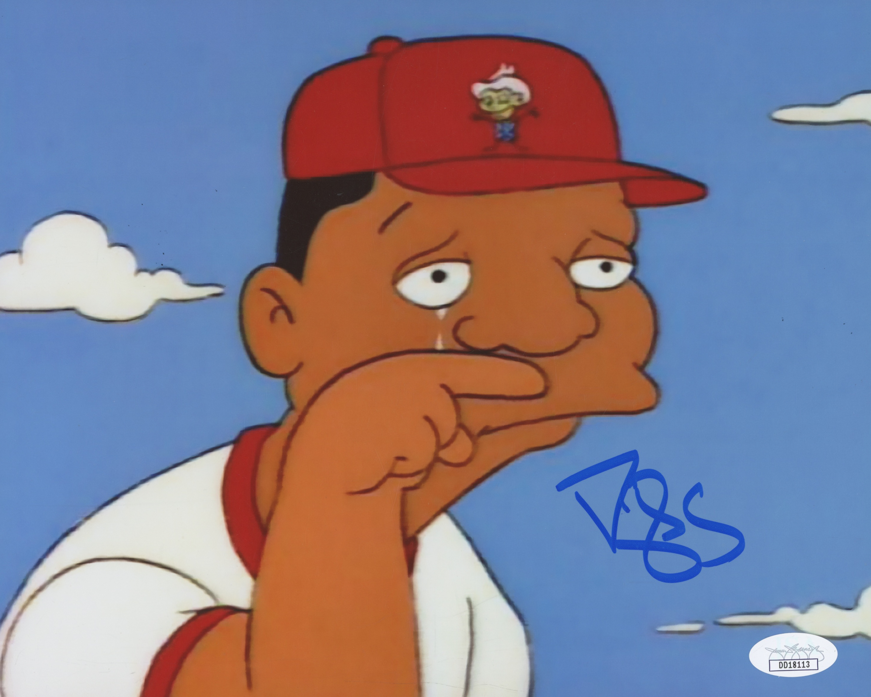 Darryl Strawberry Signed "The Simpsons" 8x10 Photo (JSA COA) | Pristine ...