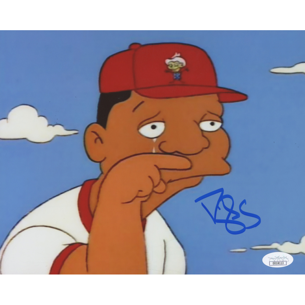 Darryl Strawberry Signed "The Simpsons" 8x10 Photo (JSA COA) | Pristine ...