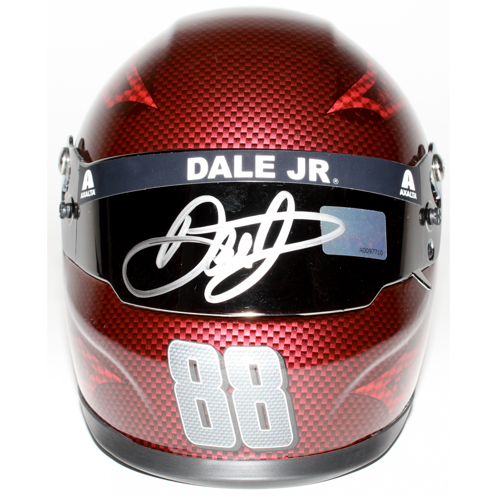 Dale Earnhardt Jr. Signed NASCAR Axalta Racing 1:3 Scale Mini-Helmet ...