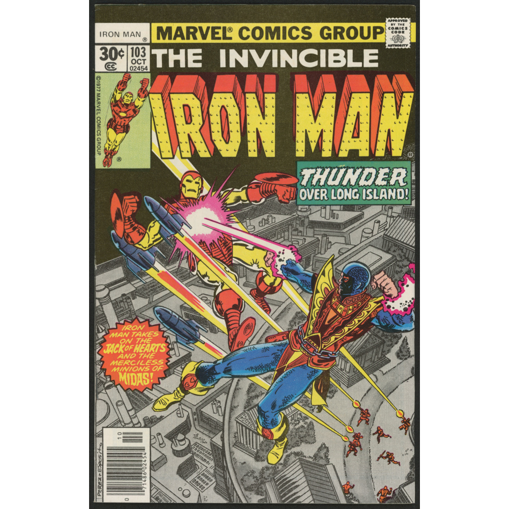 1977 "Iron Man" Issue #103 Marvel Comic Book | Pristine Auction
