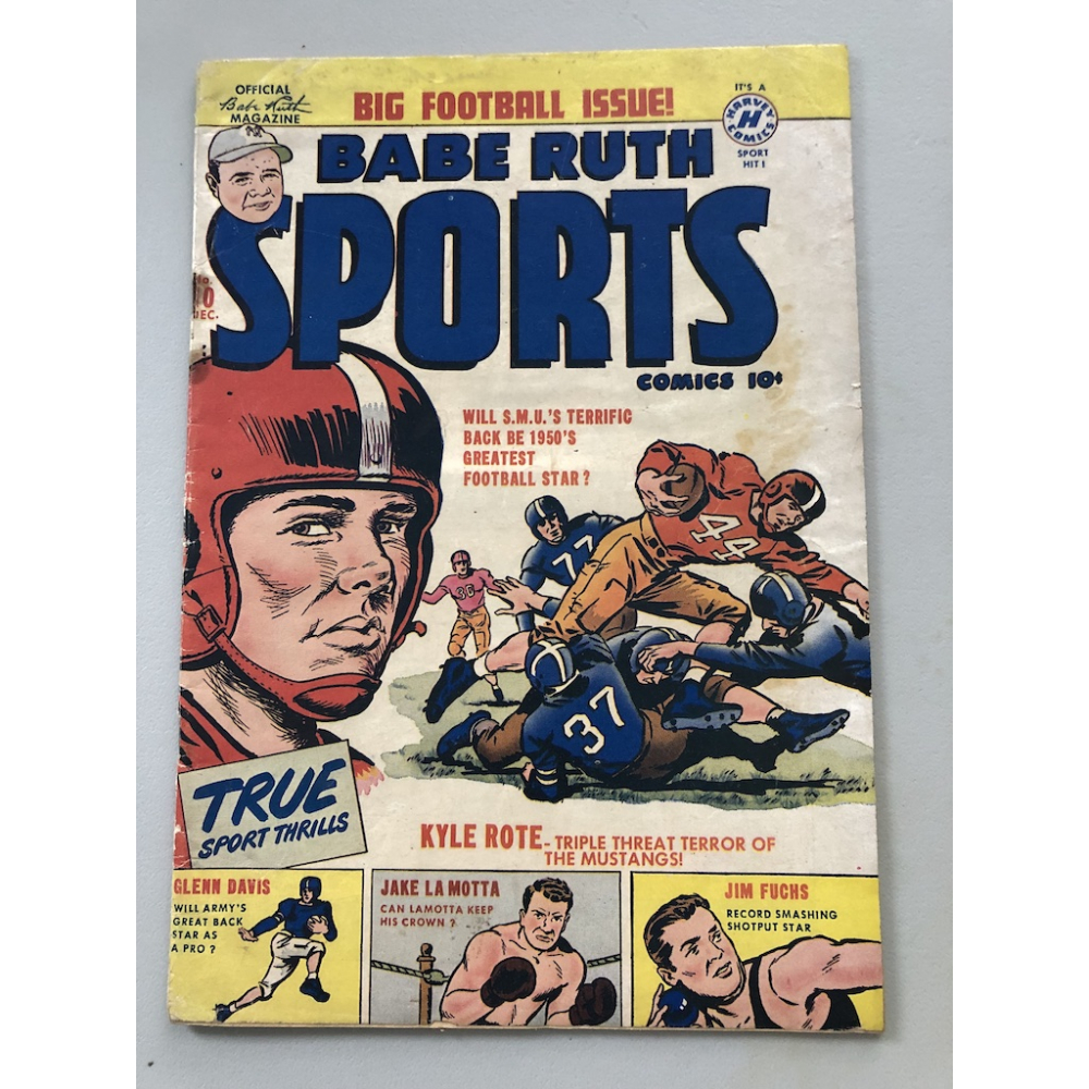 1950 "Babe Ruth" Issue #10 Sports Comics Comic Book | Pristine Auction