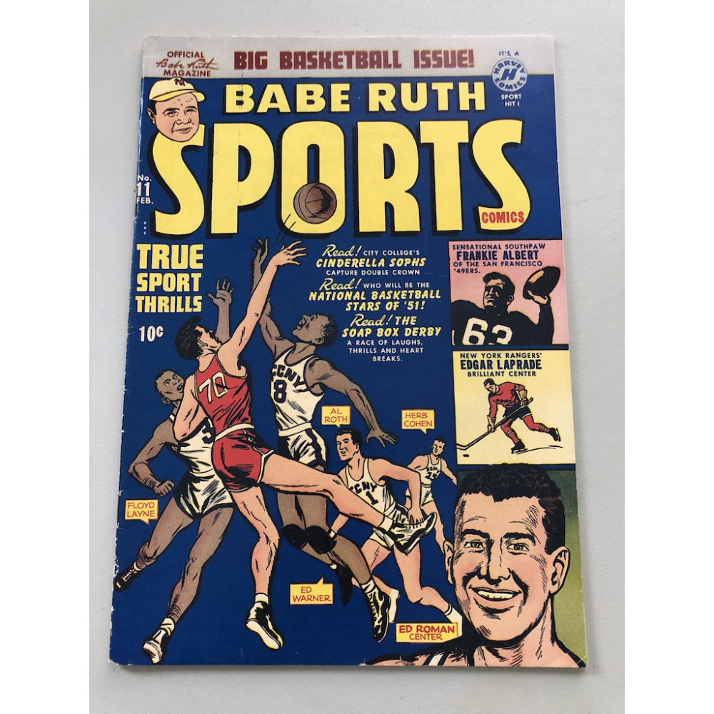 1951 "Babe Ruth" Issue #11 Sports Comics Comic Book | Pristine Auction